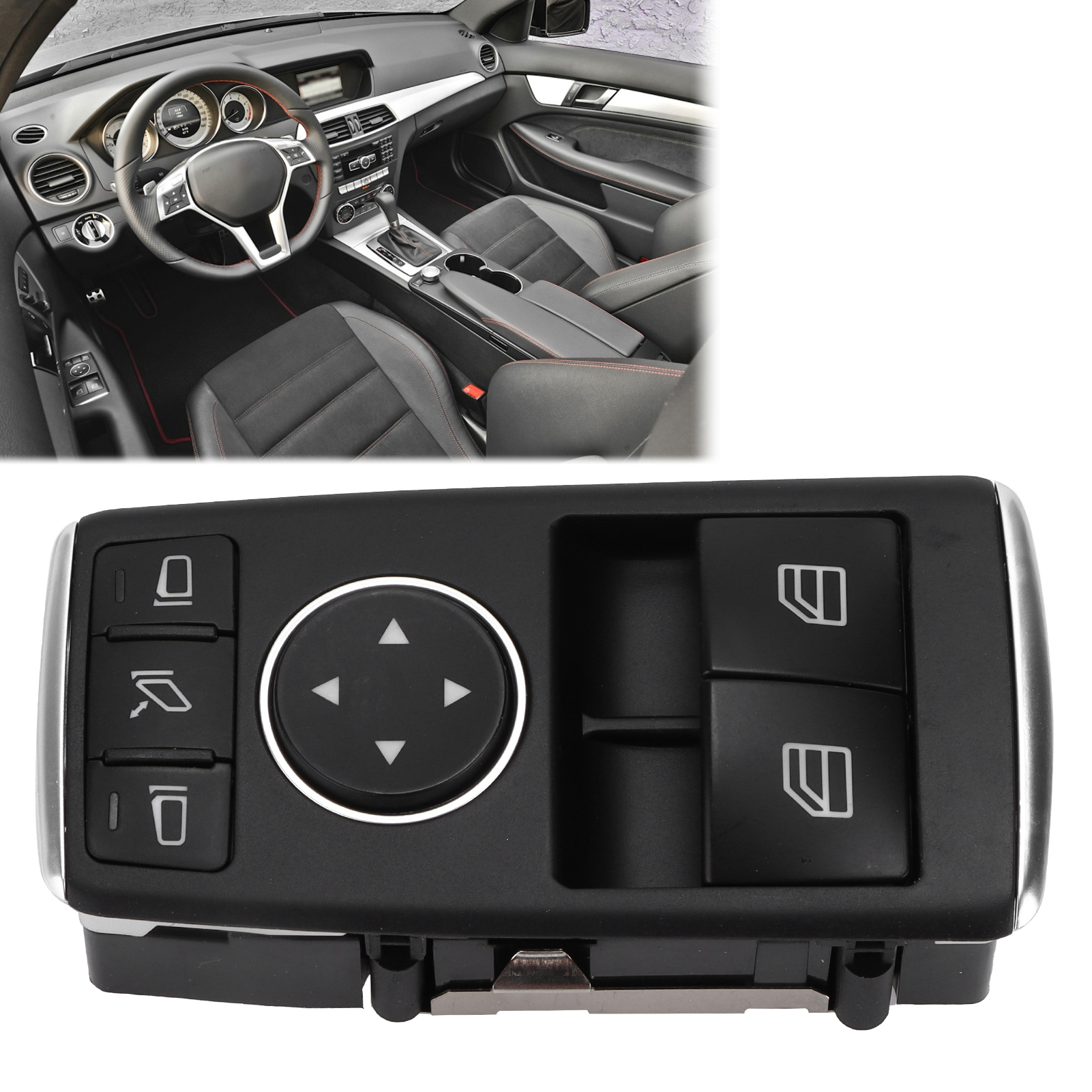 Interruttore specchio finestra di alimentazione 1729056900 per classe C E SL C63 E180 SL